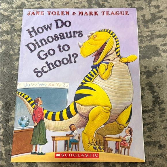 Scholastic | Toys | Scholastic How Do Dinosaurs Go To School Yellow And ...